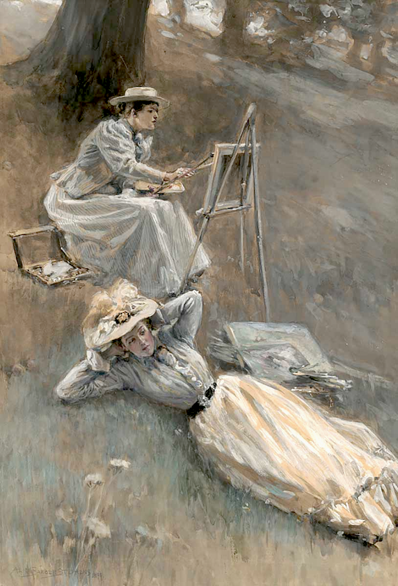 Born July 1~ Alice Barber Stephens | The Misty Miss Christy