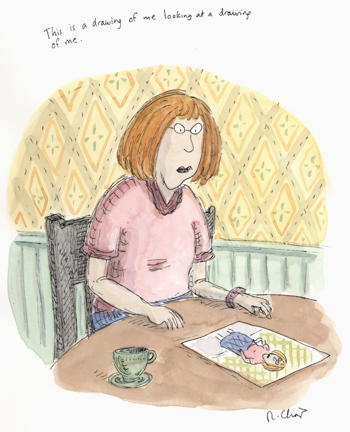 Autoportrait Day 100~ Roz Chast | The Misty Miss Christy