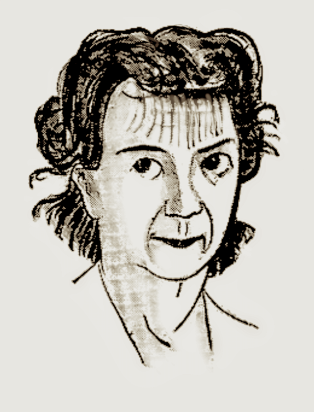 Autoportrait Day 274~ Helen E. Hokinson | The Misty Miss Christy