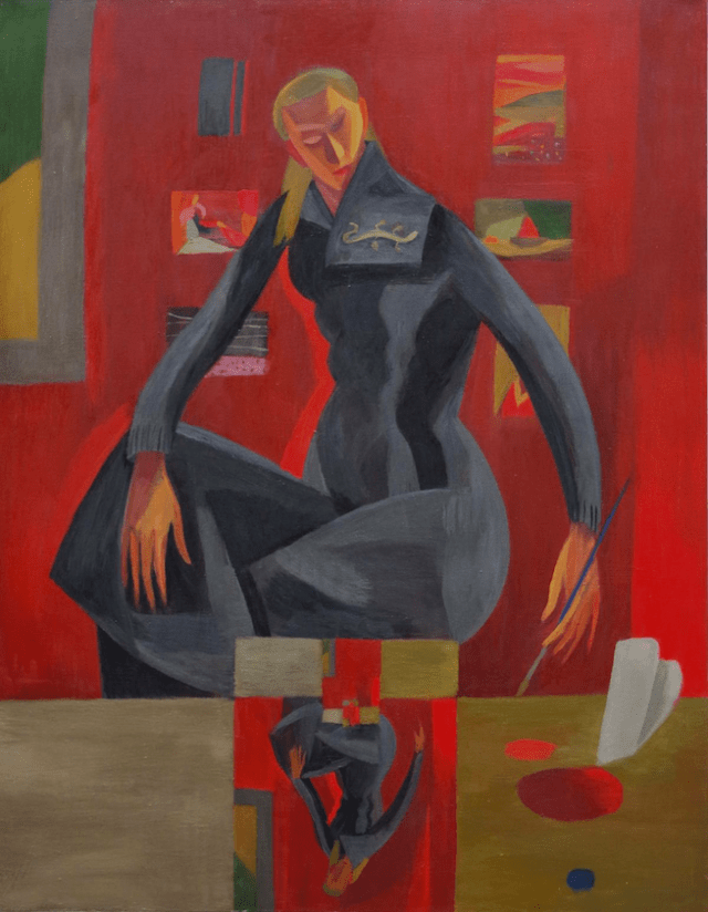 Autoportrait Day 280~ Mary Mabbutt | The Misty Miss Christy