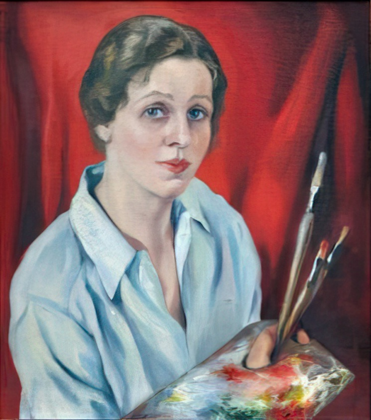 Autoportrait Day 330~ Mary E. Hutchinson | The Misty Miss Christy